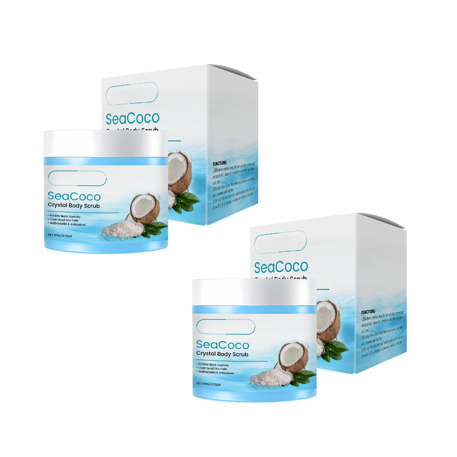 Jmheeeeee Exfoliating Body Scrub Clear Sea Scrub Whole Body Softening ...