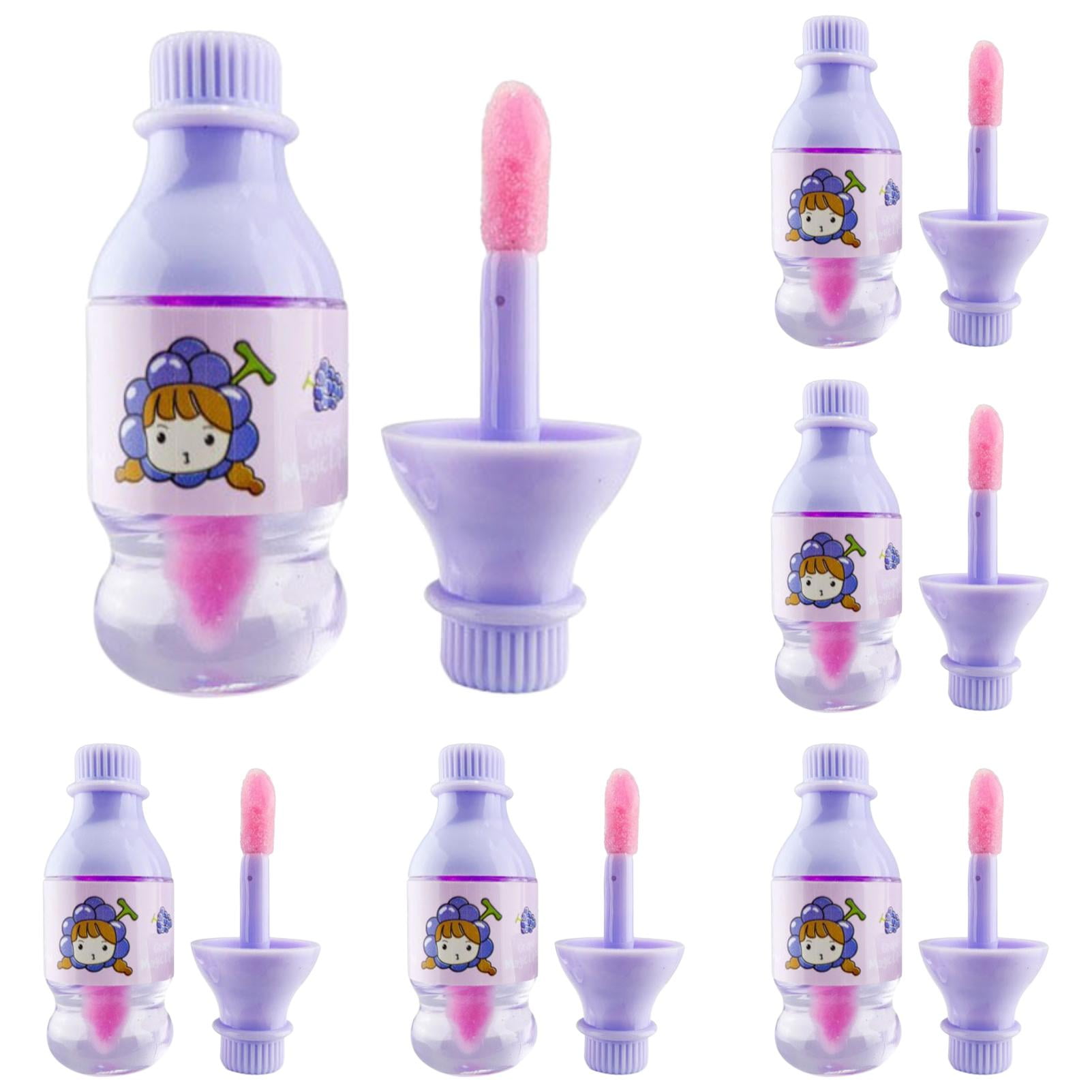 Jmheeeeee Fruit Flavored Cute Lip Oil Clear Moisturizing Discolored Lip
