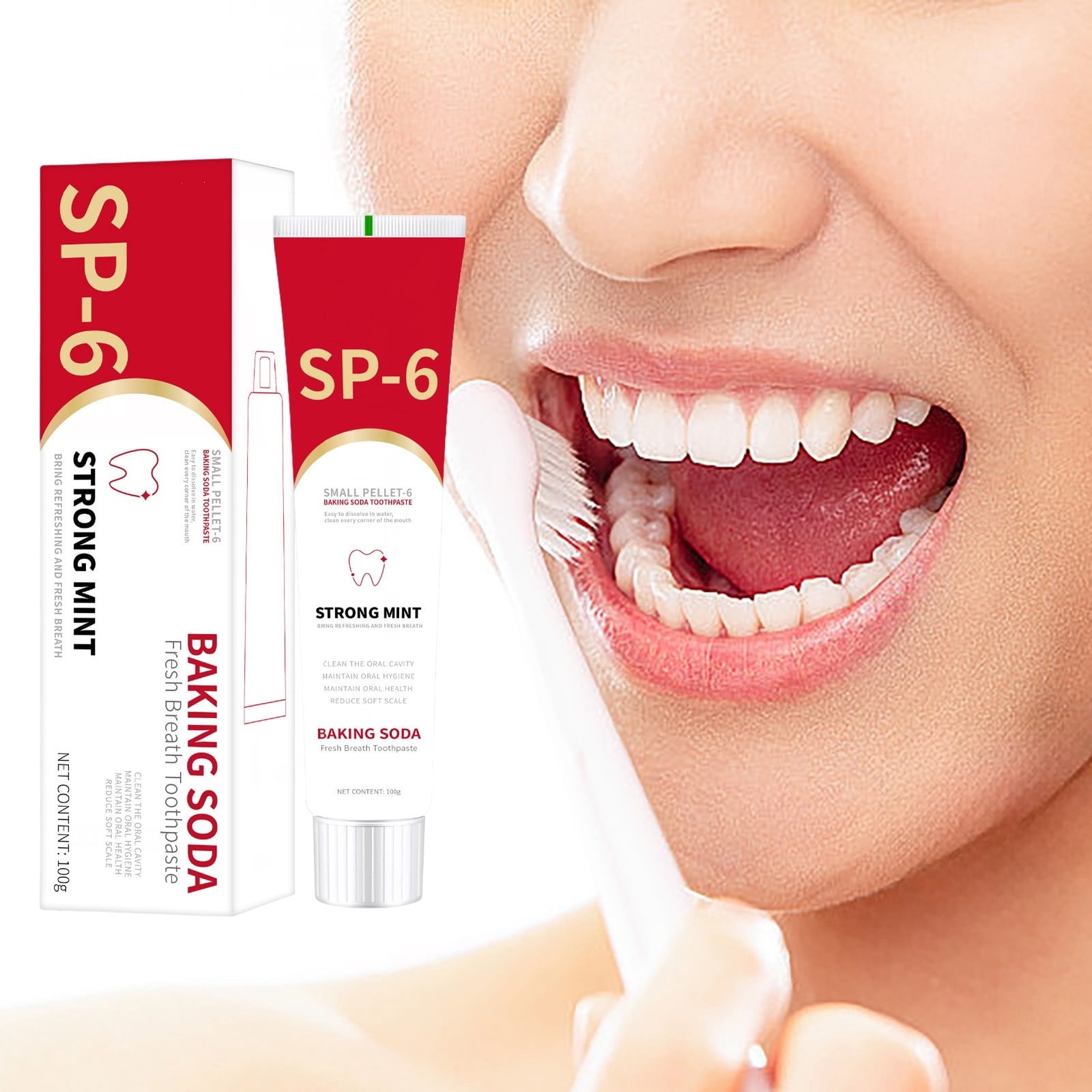 Jmheeeeee SP 6 Toothpaste Contains 6 Types Of Fluoride Enamel ...