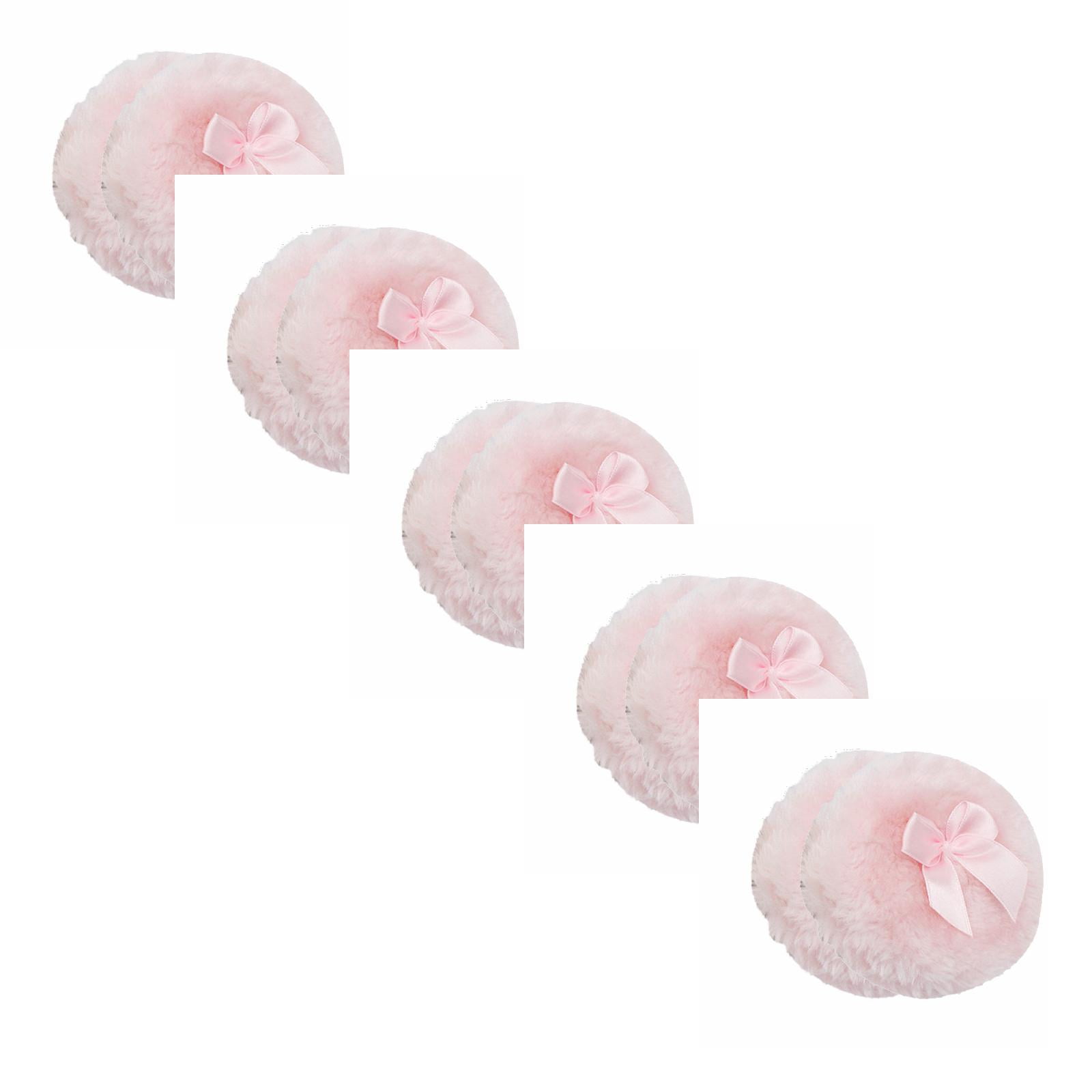Jmheeeeee Talcum Powder Powder Puff Bow Powder Puff Talcum Powder ...