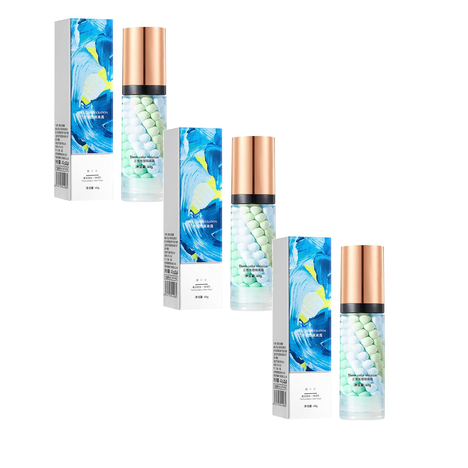 Jmheeeeee Three Color Rainbow Isolation 40g Brightens Skin Tone ... Jmheeeeee Three Color Rainbow Isolation 40g Brightens Skin Tone ...