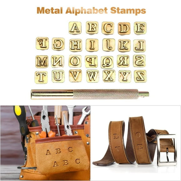 Alphabet Leather Stamps