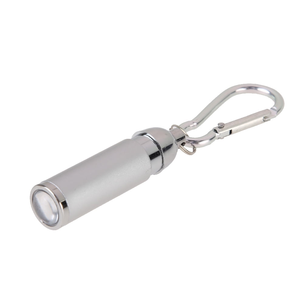 Jmtresw LED Carabiner Flashlight LR44 Battery Powered Mini Strong Light ...