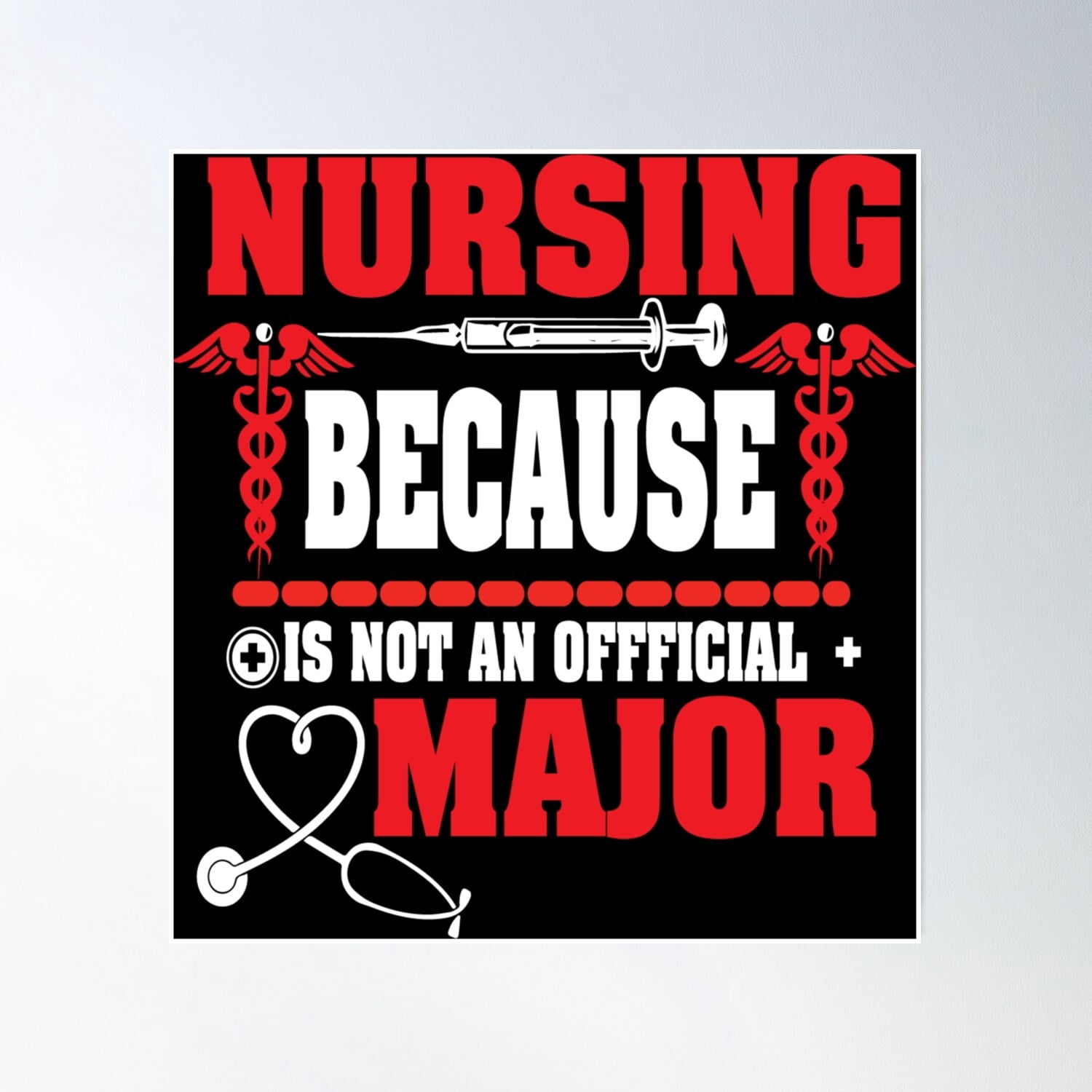 Jmu Nursing Poster Wall Art, Modern Wall Decor, 24x24 UNFRAMED ...