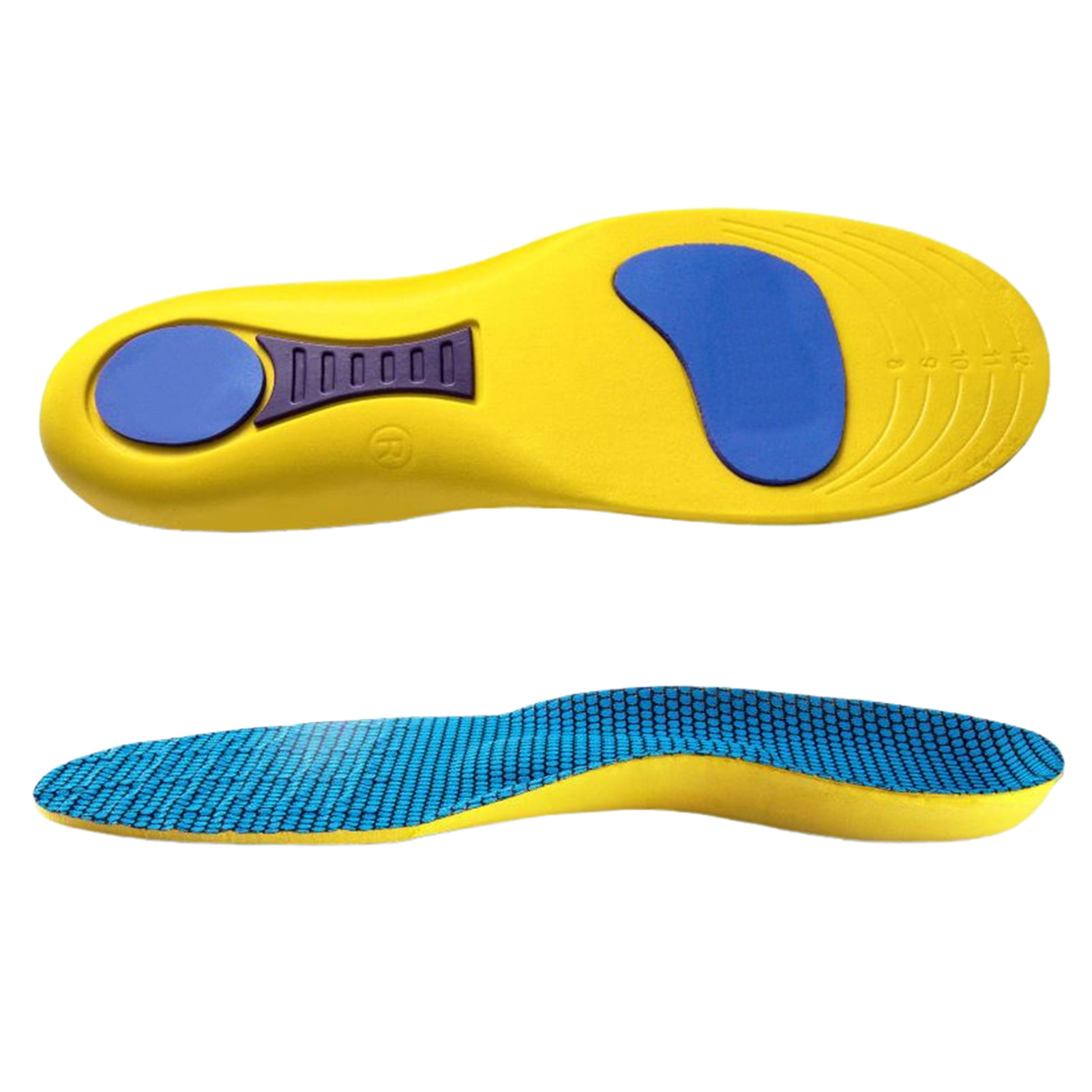 Jnimsy Flexible Insole for Sweat Absorption – Sports Insole with Arch ...