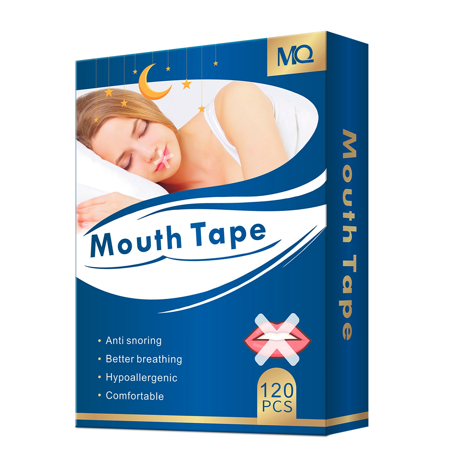 Jnismy 90/120 Pcs Nasal Strips Anti Snoring Better Breathing Patch Kit for Sleeping Nasal ...