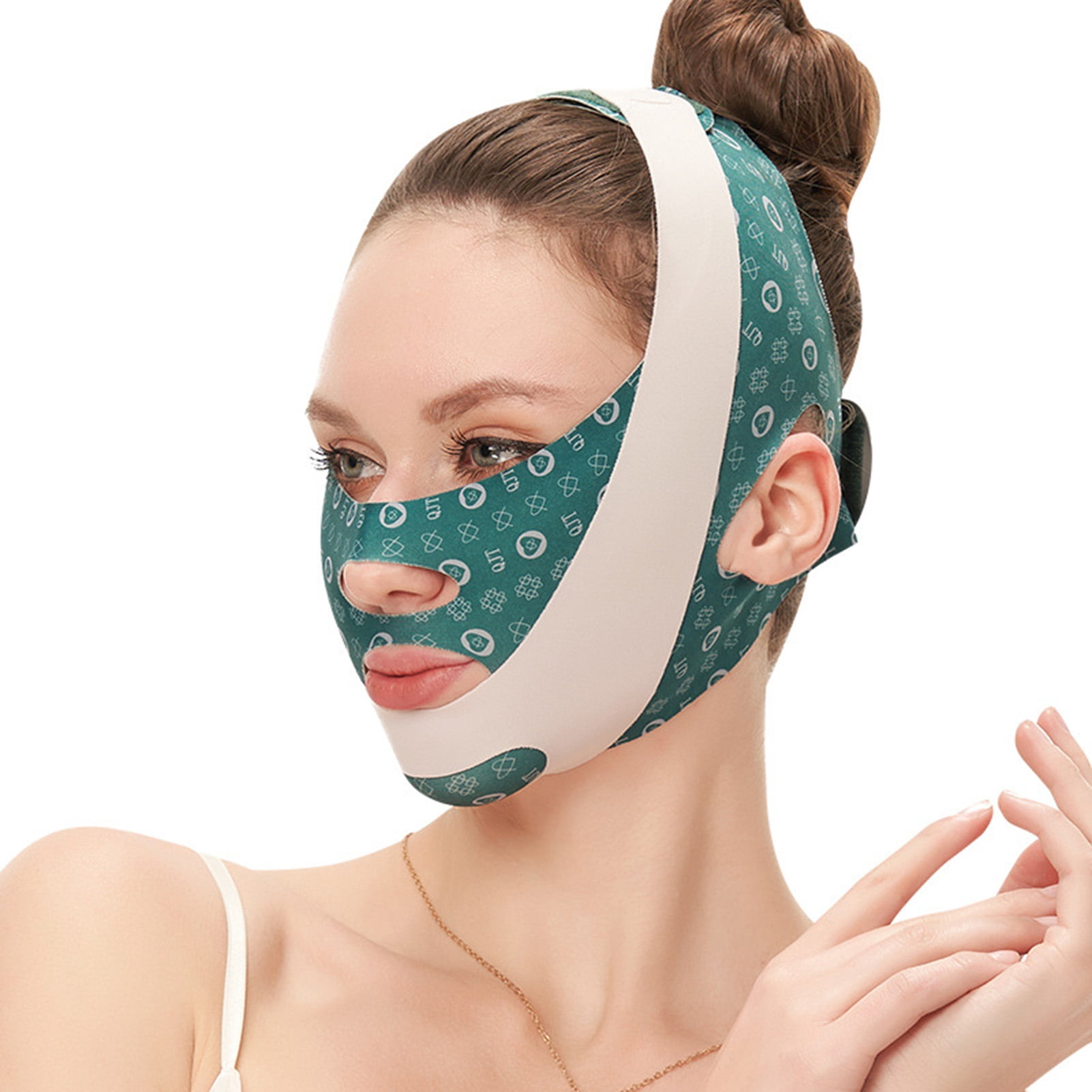 Jnismy Adjustable Thin Face Belt, High Elasticity Face Lift Tape for ...