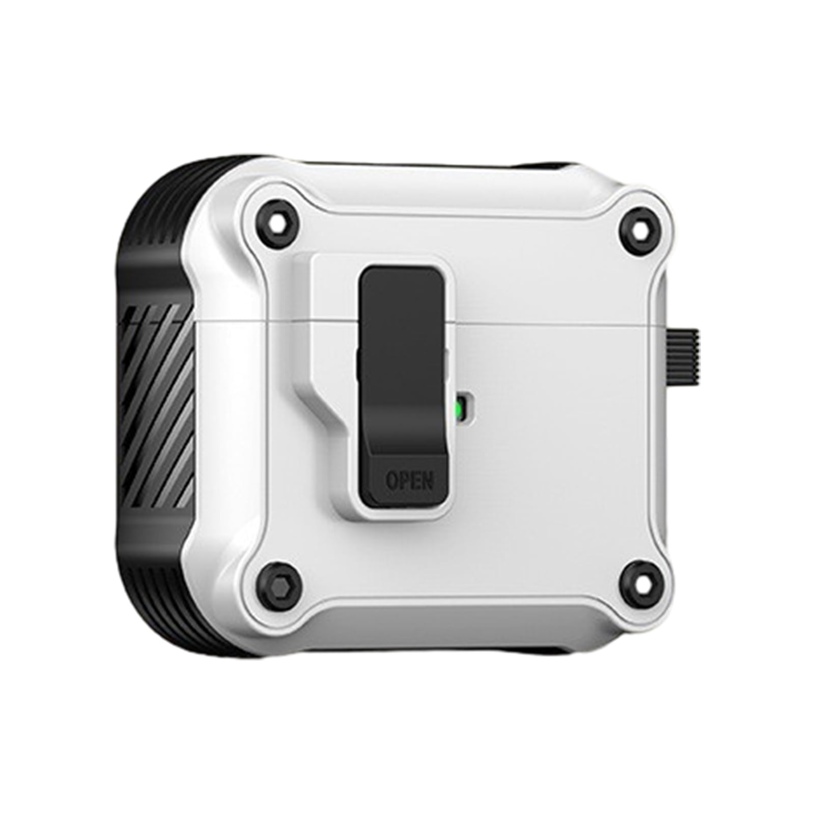 Jnismy Earphone Protective Case Full with Hanging Buckle Secure Locks ...