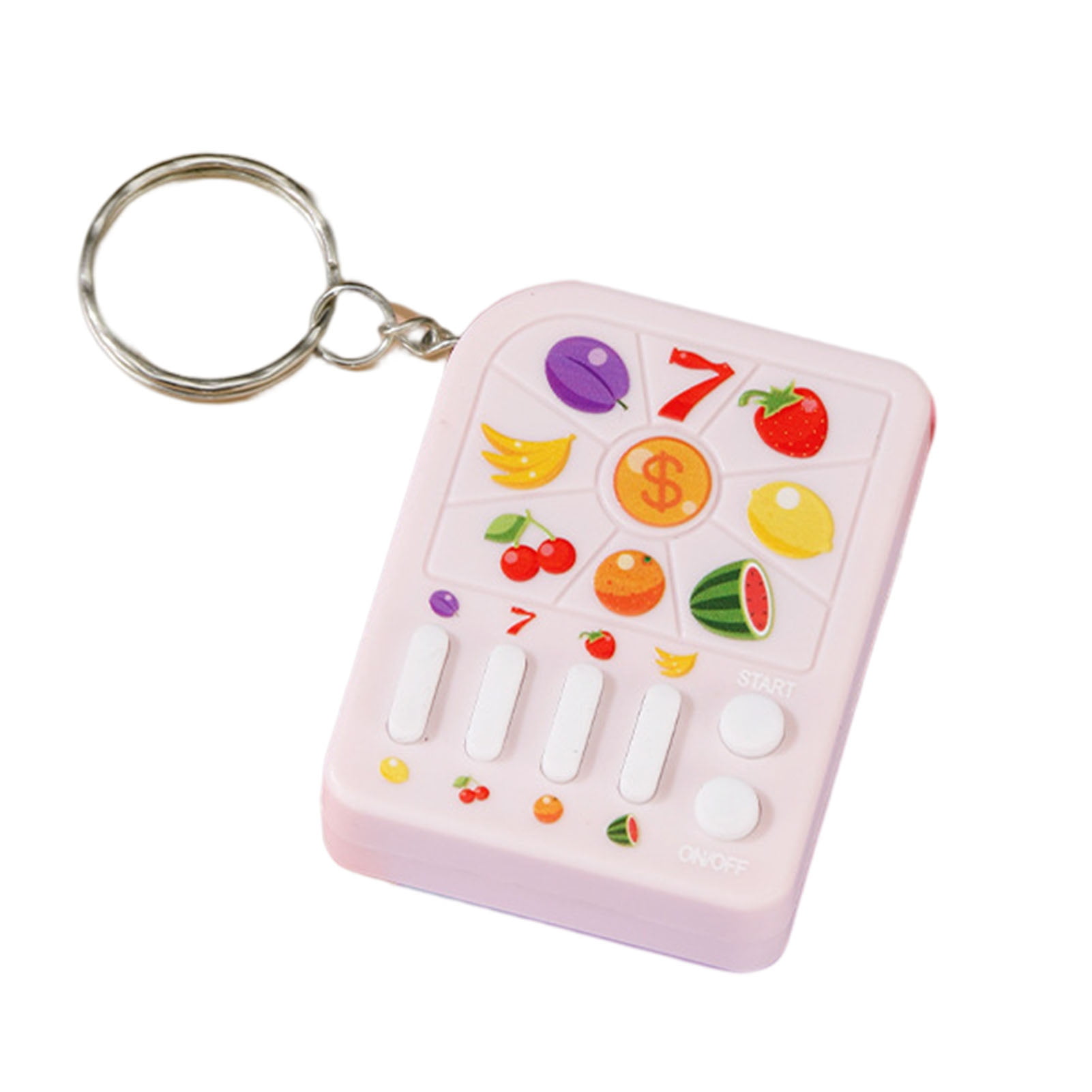 Jnismy Game Console with Keychain Ring Lucky Draw Portable Mini Game ...