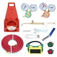 Jnismy Oxy Acetylene Torch Kit, 30V Portable Acetylene Welding Cutting ...