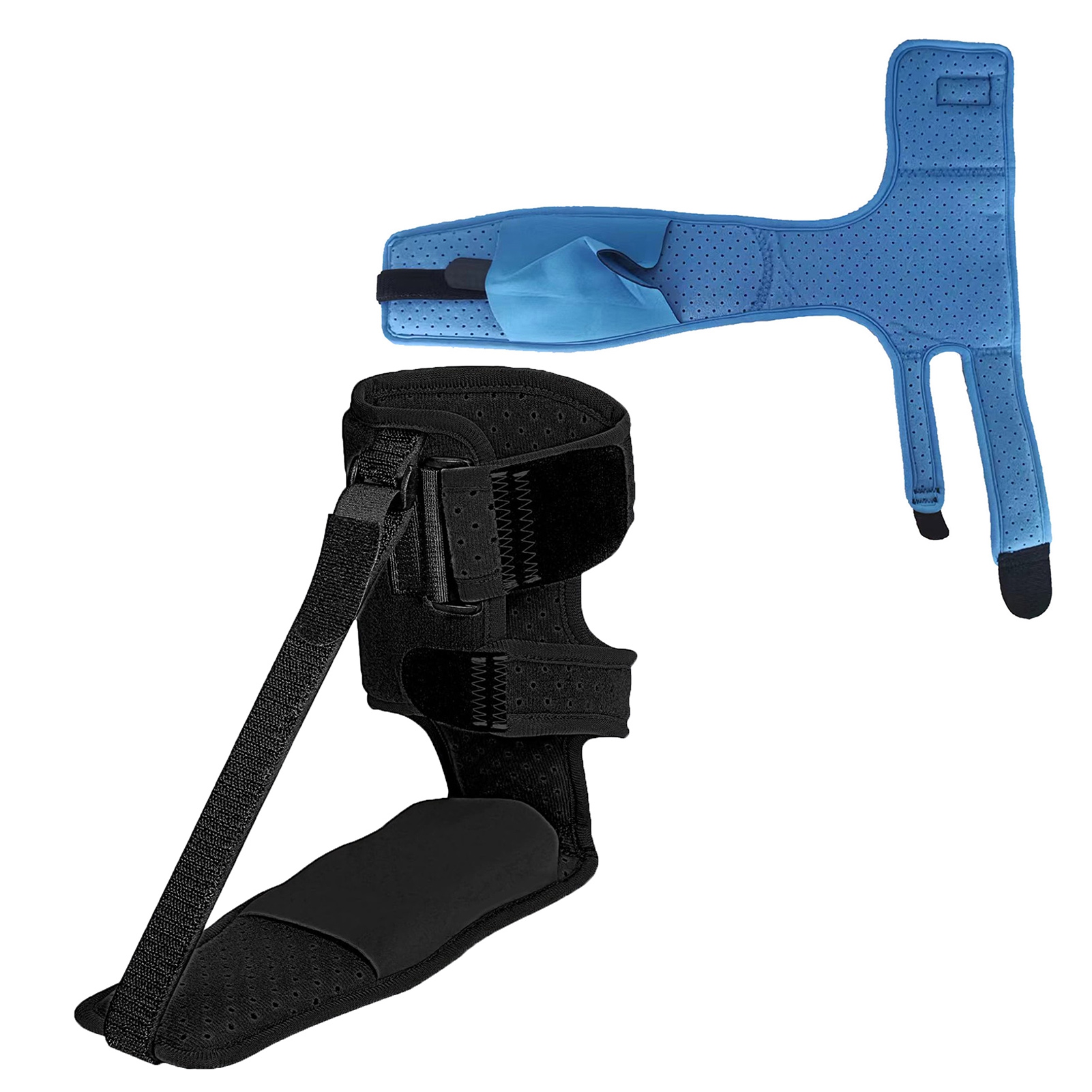 Jnismy Plantar Fasciitis Night Splint Adjustable Orthopedic Foot Drop ...