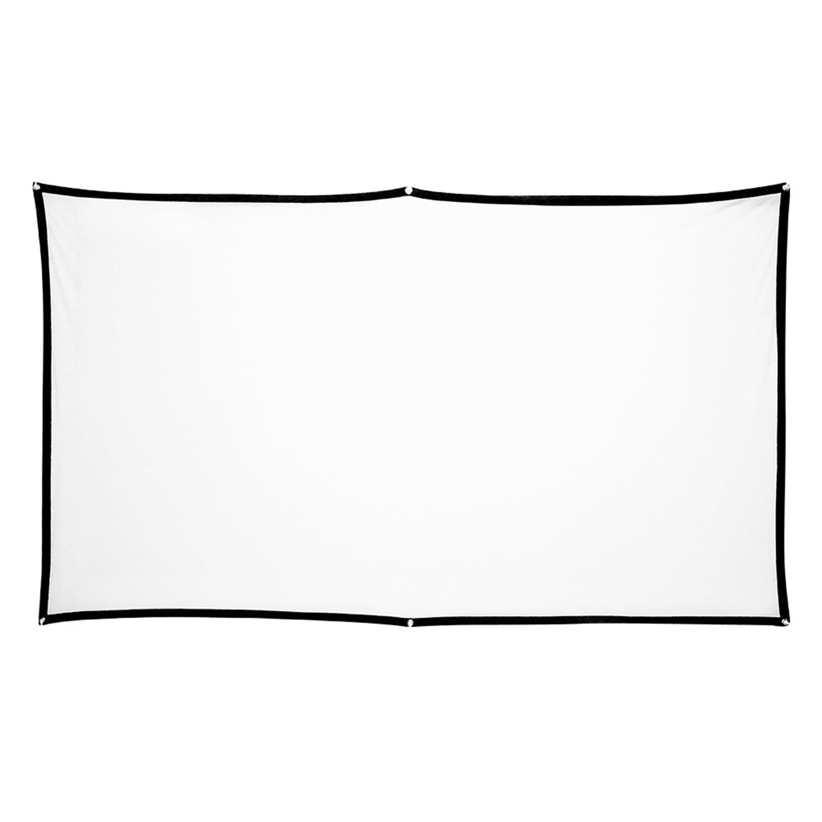 Jnismy Projection Screen 60 Inches Ultra-Wide View Front/Rear ...