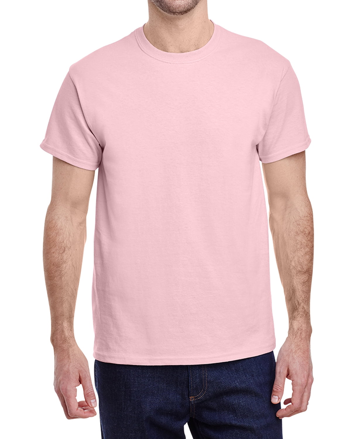 Jnriver Men's Short Sleeve Lightweight Heavy Cotton T-Shirt Regular-Fit ...