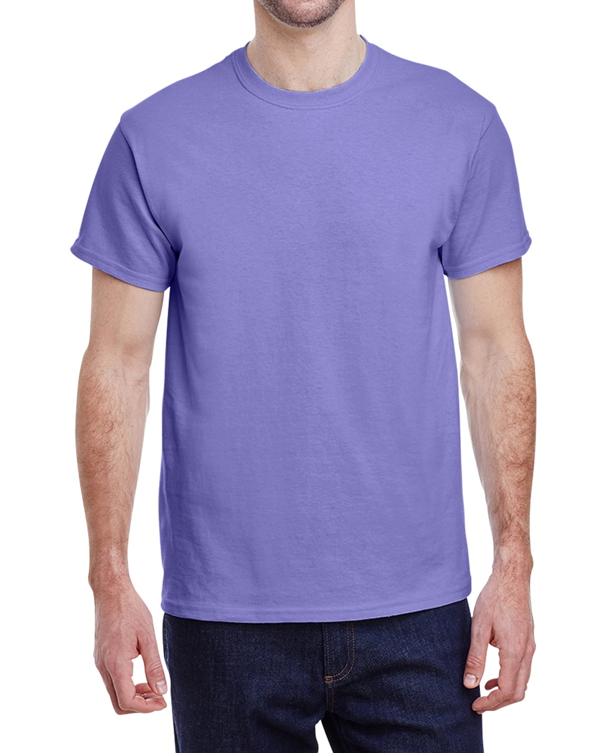 Jnriver Men's Short Sleeve Lightweight Heavy Cotton T-Shirt Regular-Fit ...