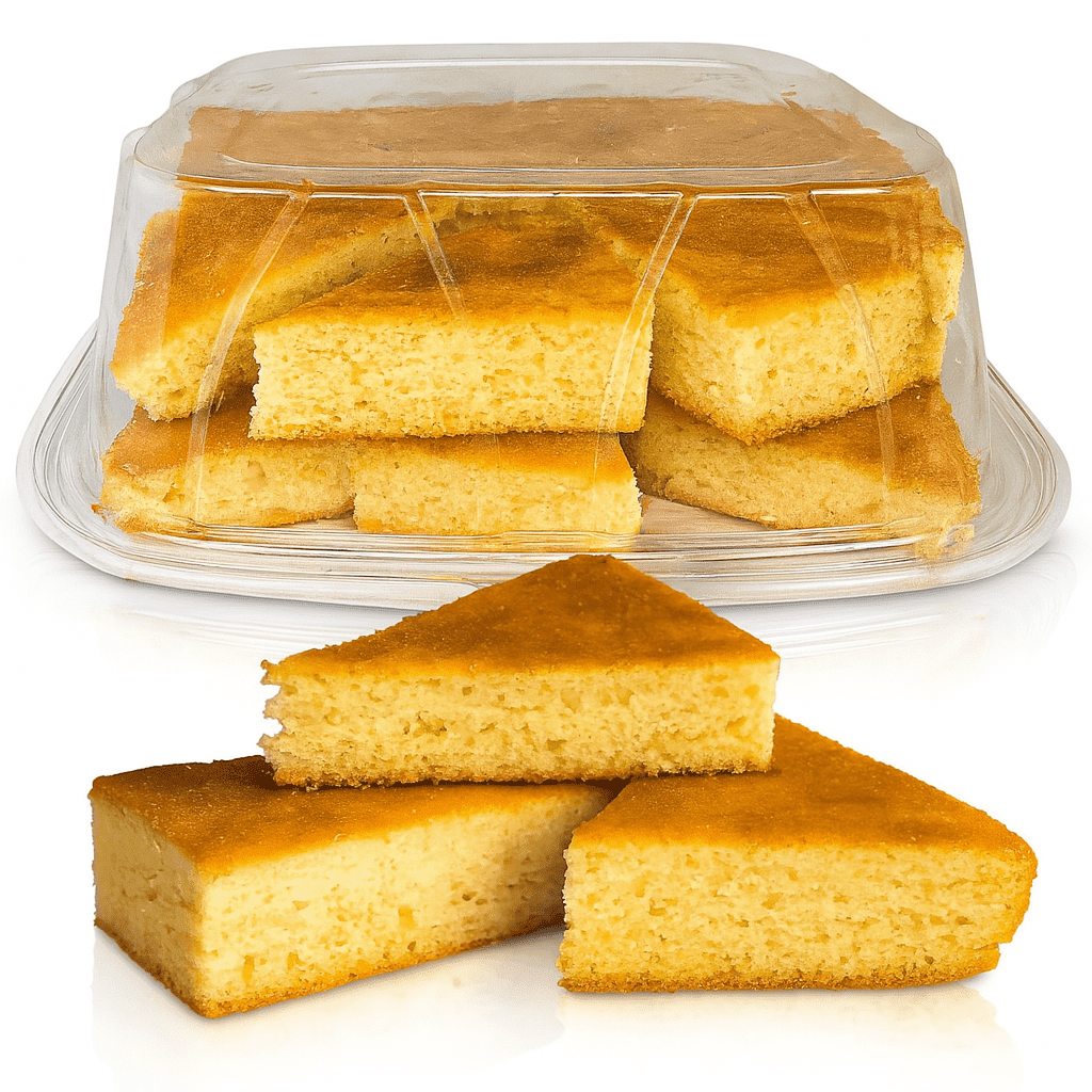 JO BAKES Cornbread Loaves – 8 Count, Fresh-Baked Pan de Maíz with Soft ...