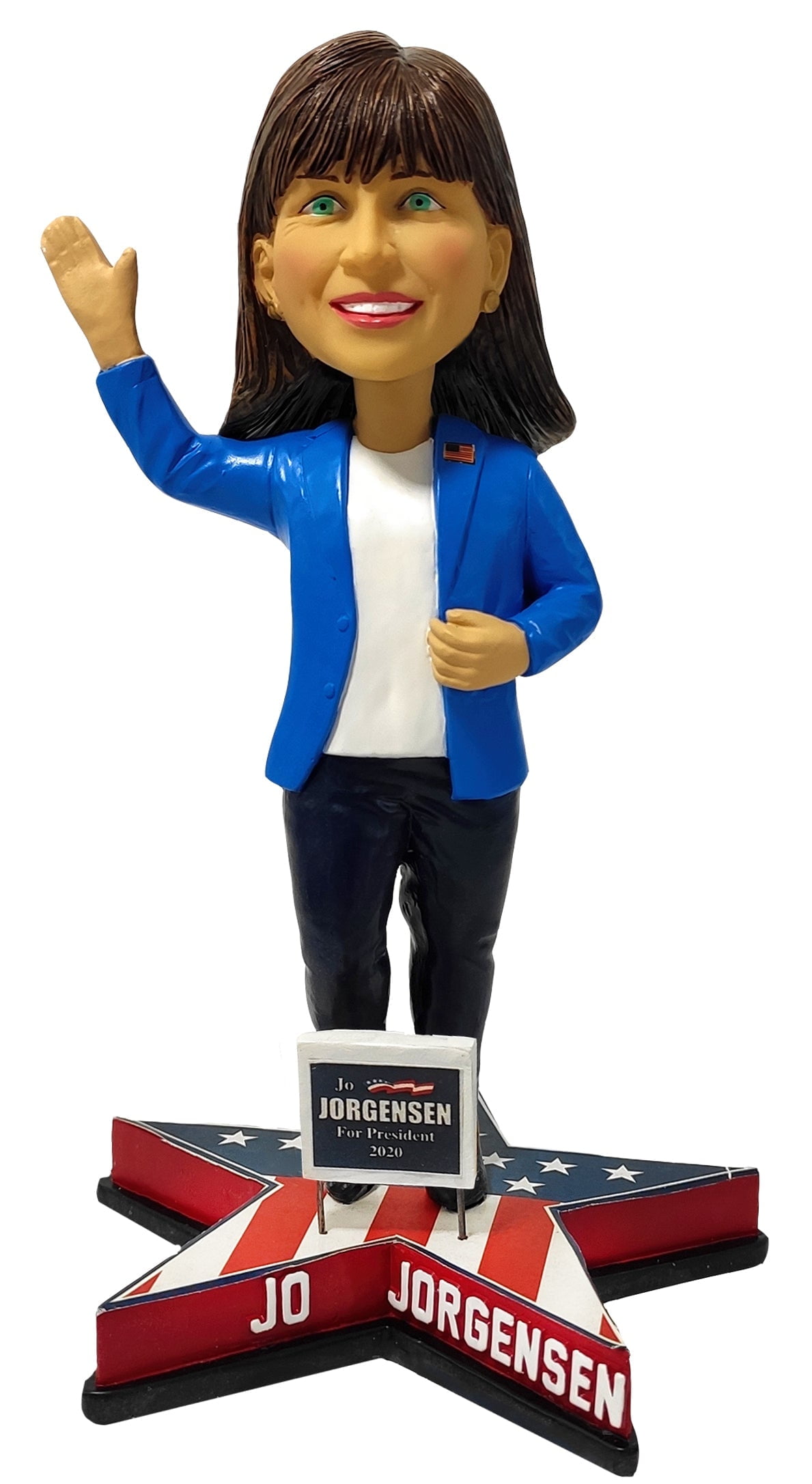 Jo Jorgensen for President 2020 President Star Bobblehead - Walmart.com