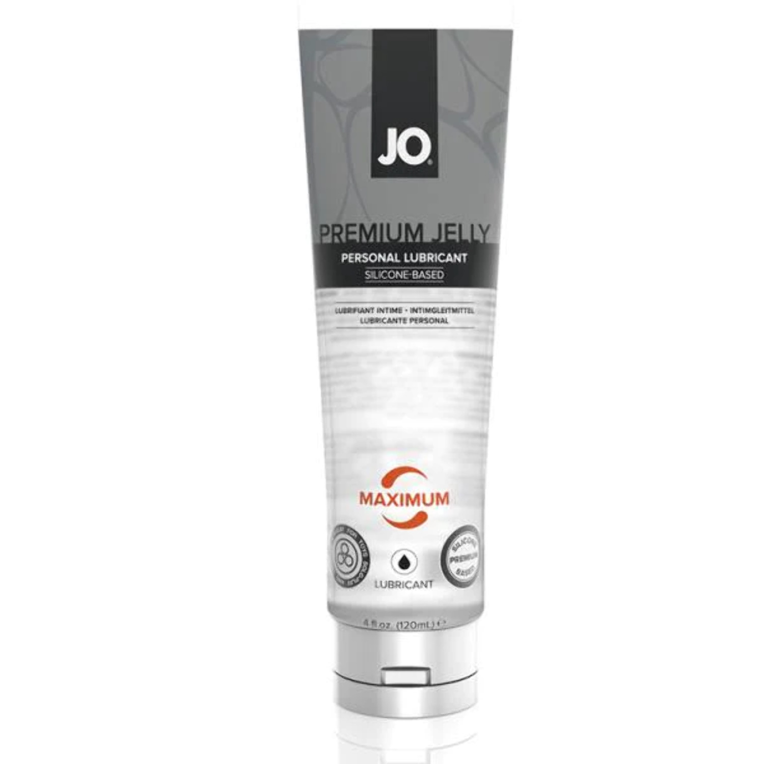 Jo Premium Jelly - Maximum - Lubricant (silicone-based) 4 Fl Oz / 120 ...