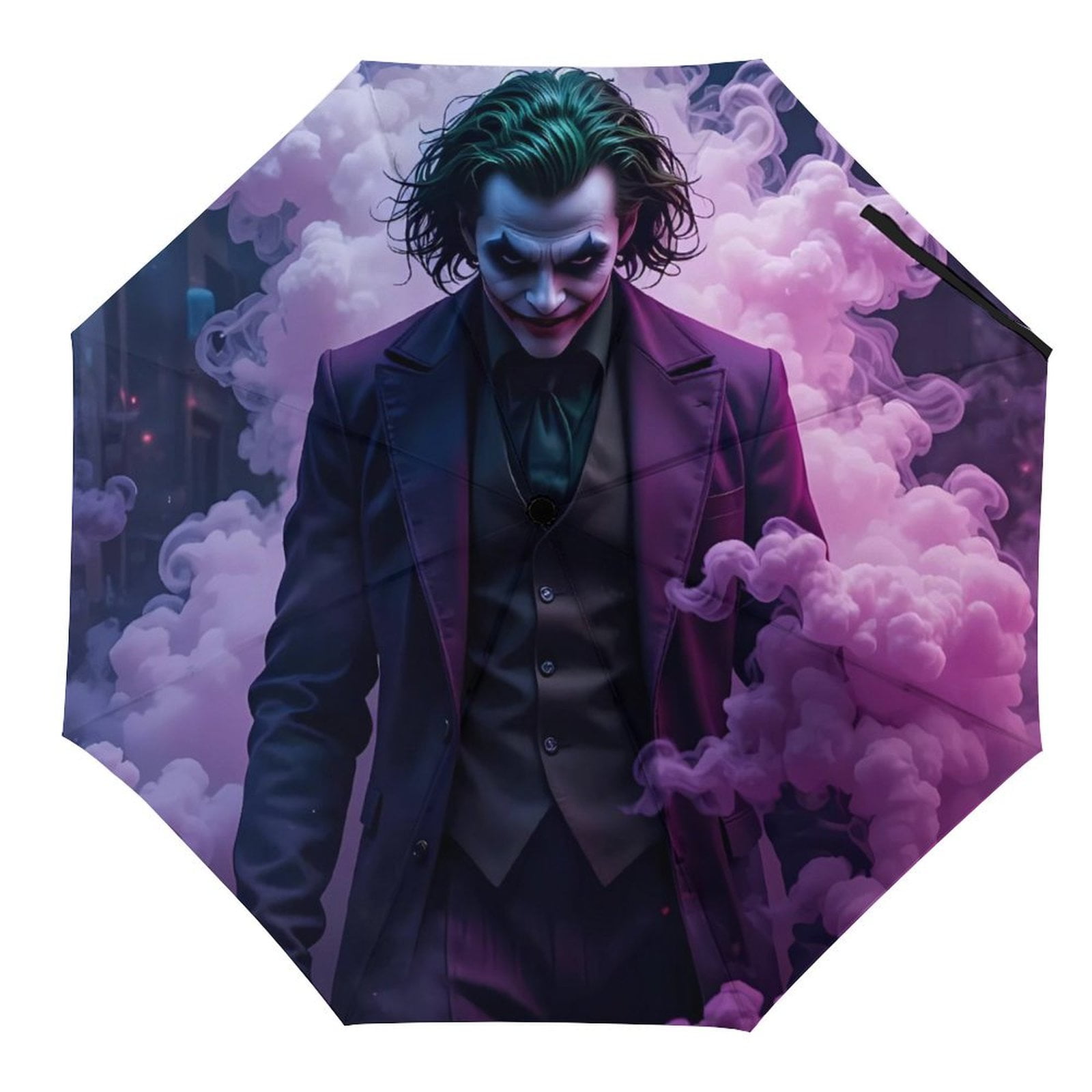 Jo-ker Umbrella for Adults Teens Kids, Lightweight Windproof Anti Rain Folding Telescopic ...