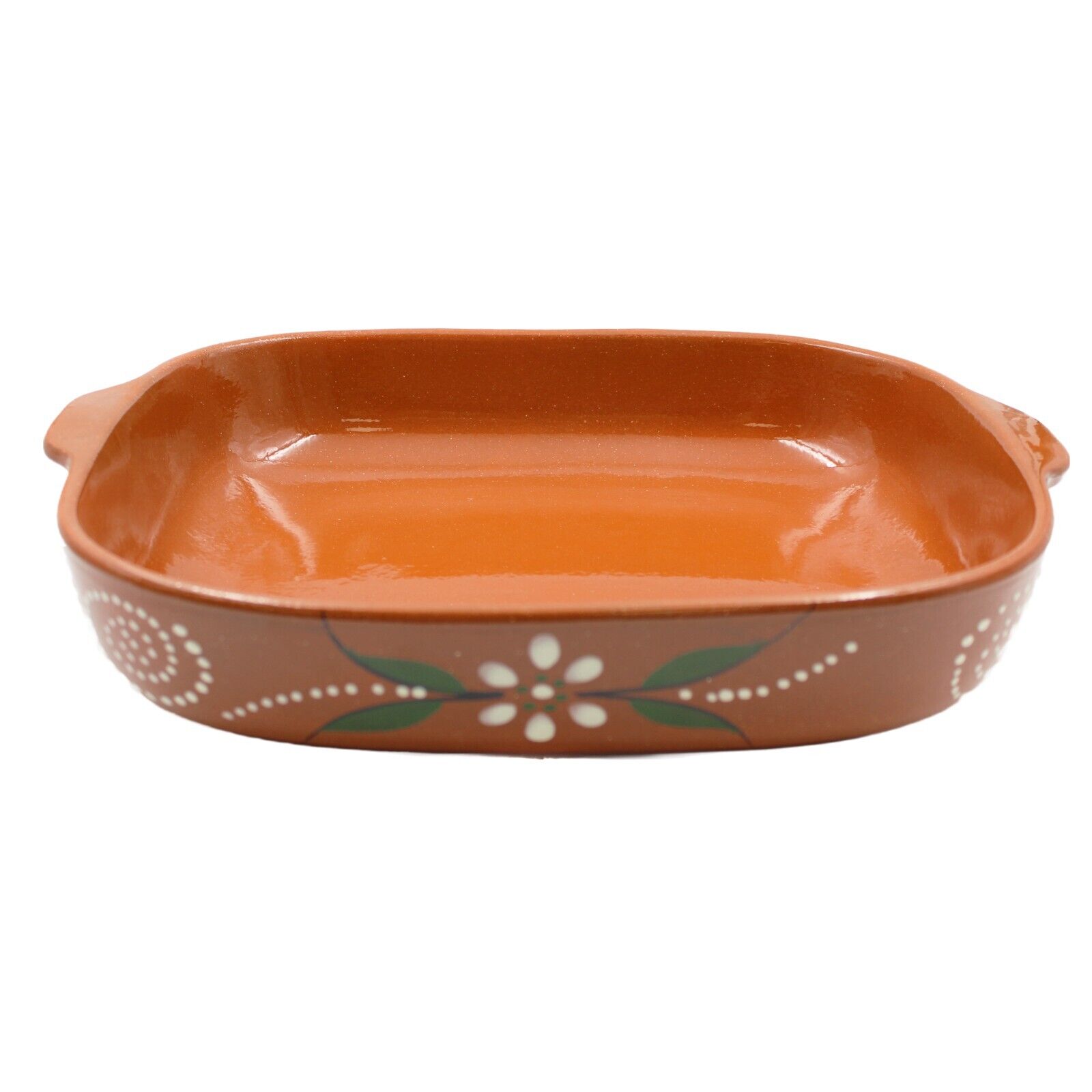 João Vale Hand-Painted Traditional Terracotta Cooking Roaster, Made in ...