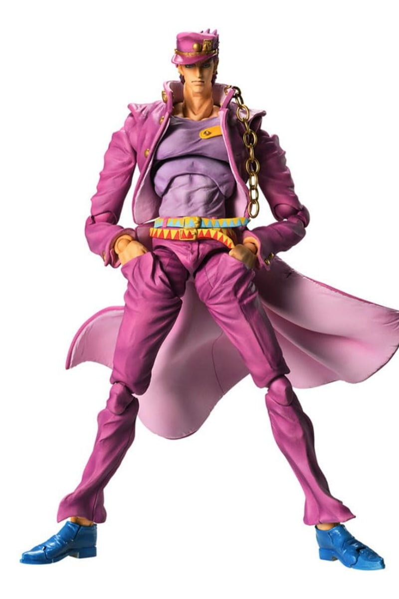 Jo's Bizarre Adventure - Stardust Crusaders: Jotaro Kujo (Pink) Super Action Statue Figure ...
