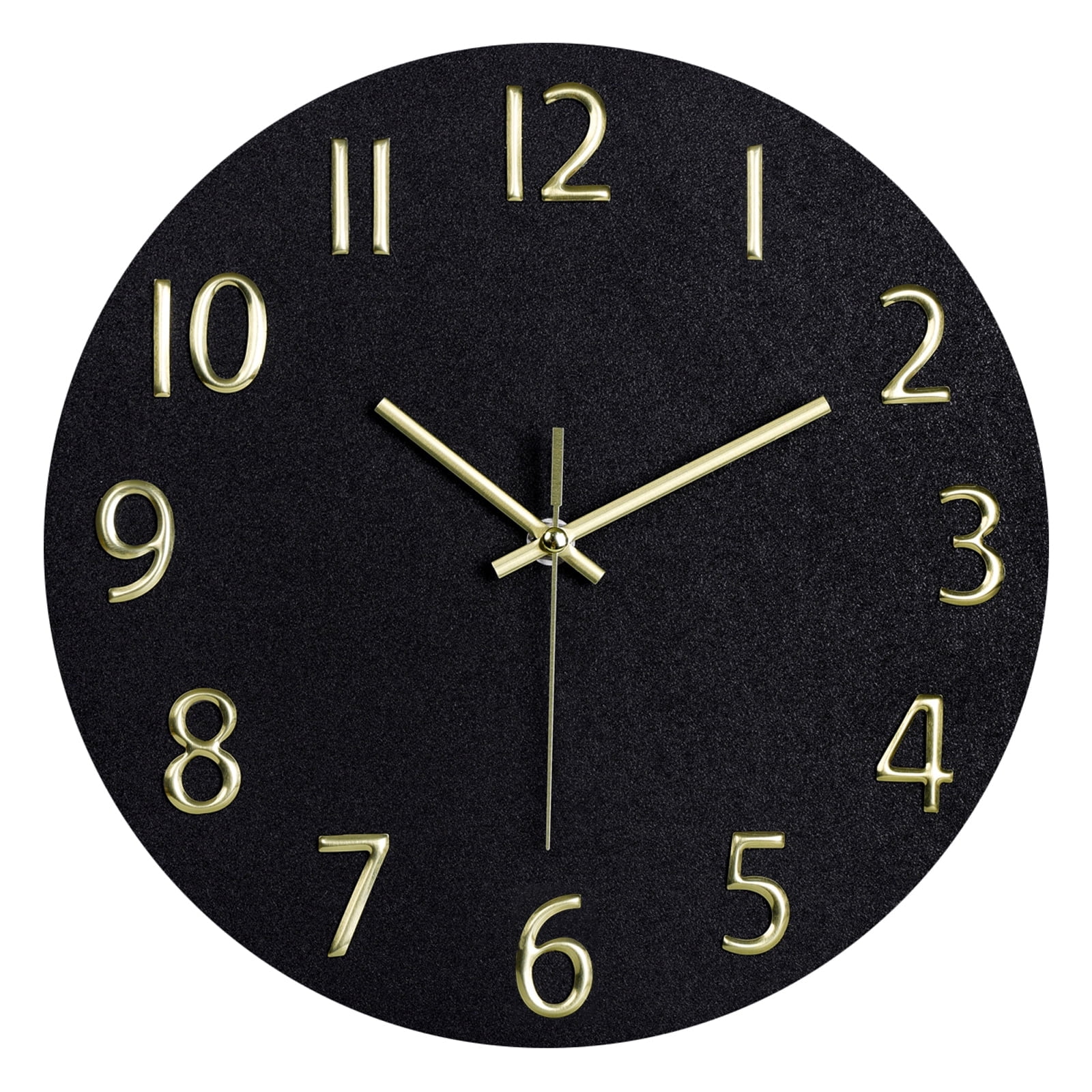 JoFomp Modern 12 Inch Quartz Analog Battery Operated Contemporary ...