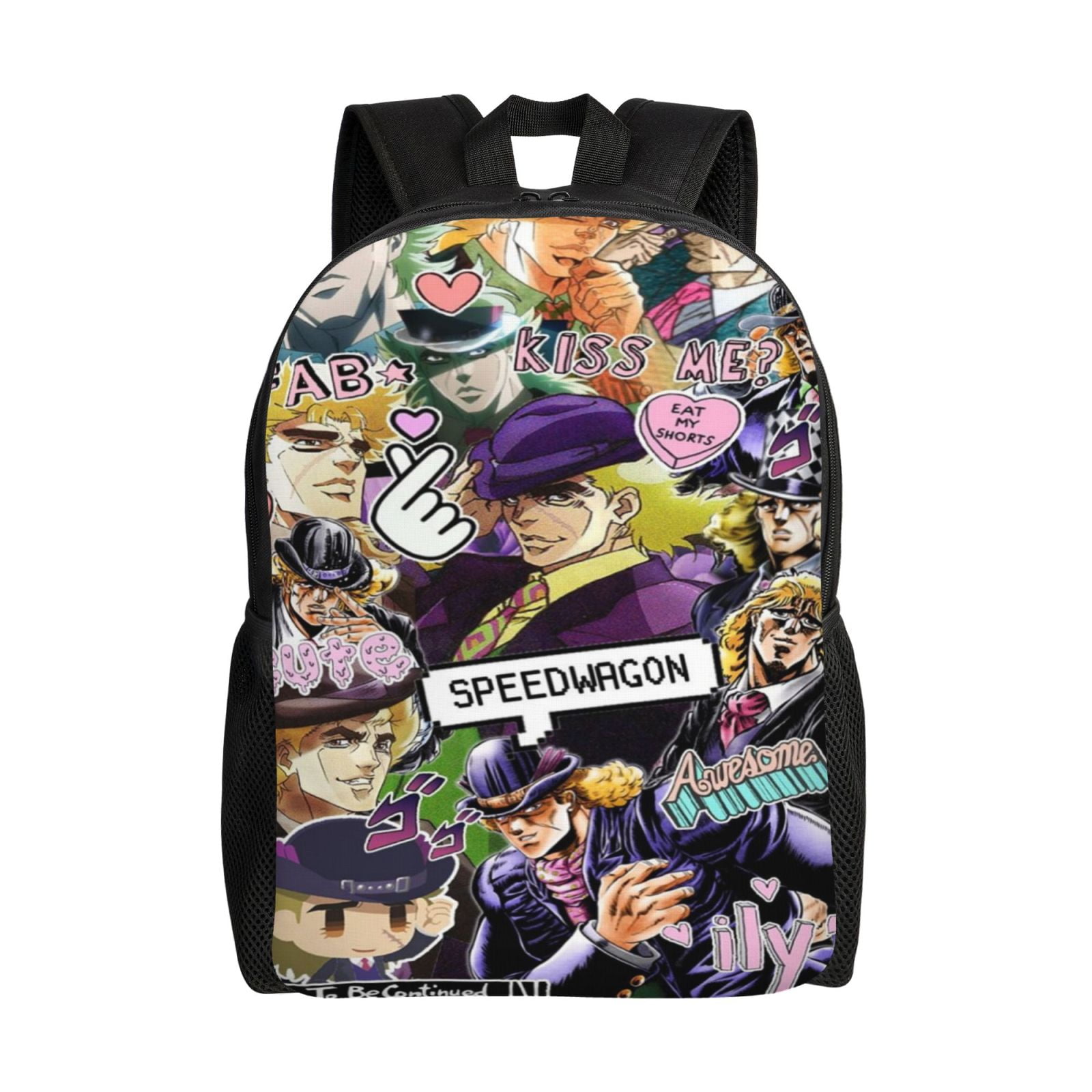 JoJo Bizarre Adventure Backpac Cute Backpac Lightweight Sports Travel ...
