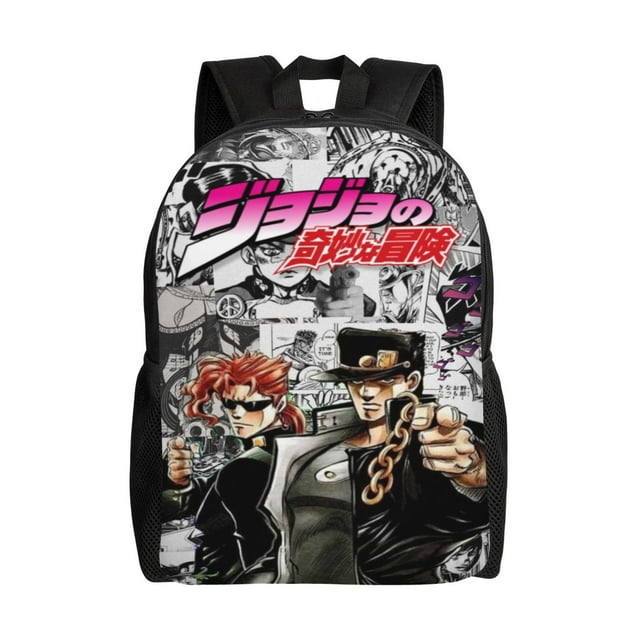 JoJo Bizarre Adventure Backpack Cute Anime Large Capacity Multifunction ...