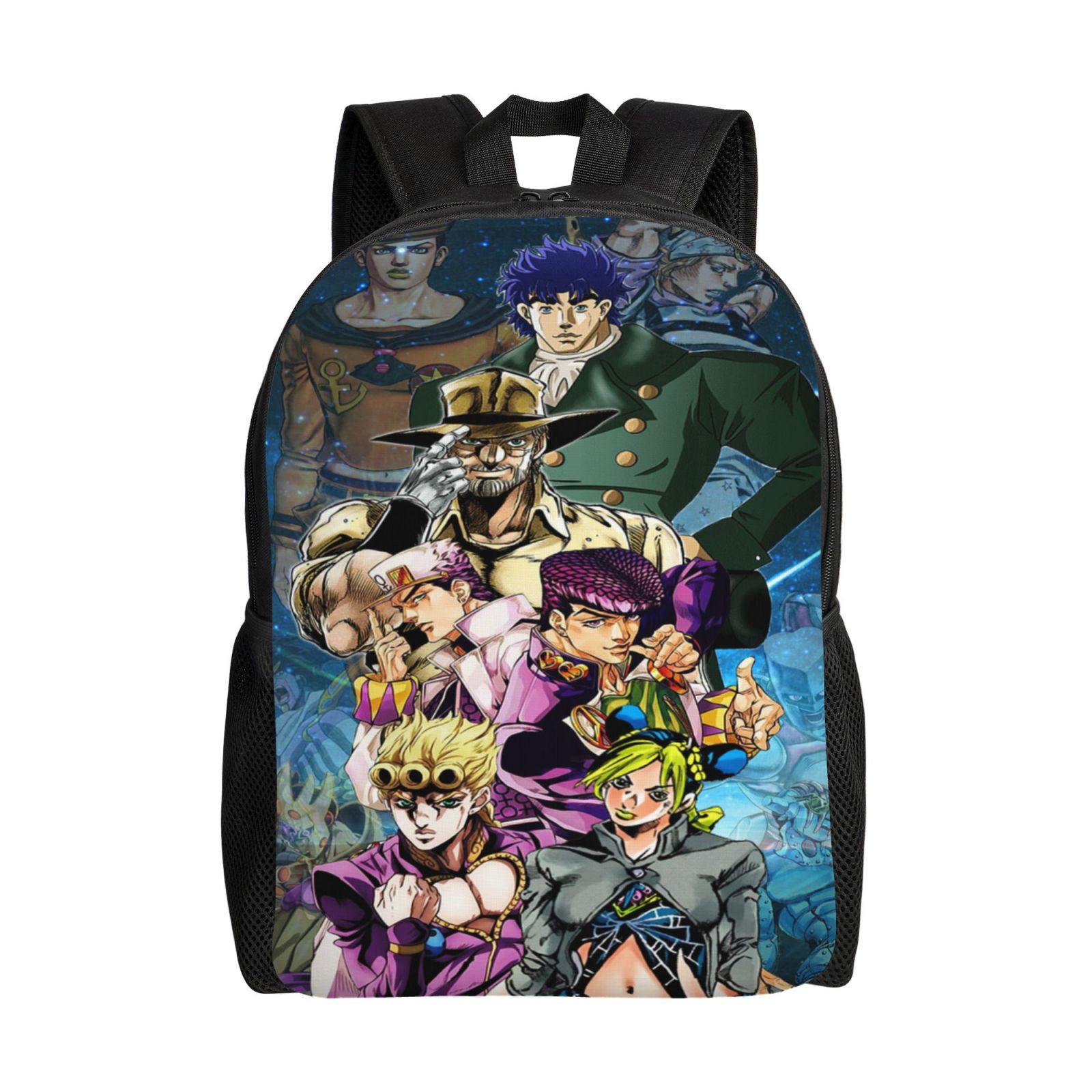 JoJo Bizarre Adventure Backpack Cute Anime Large Capacity Multifunction ...