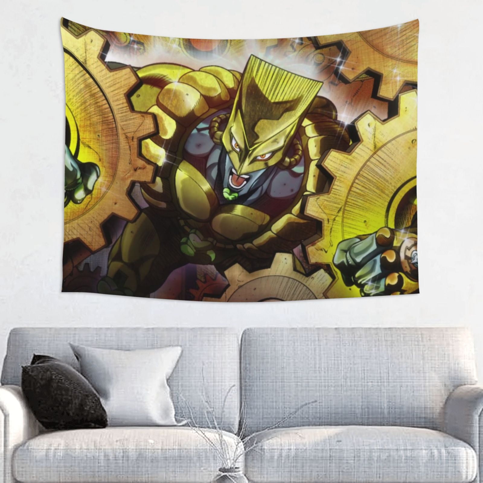 JoJo Bizarre Adventure Tapestry Anime Poster Large Background Wall Art ...
