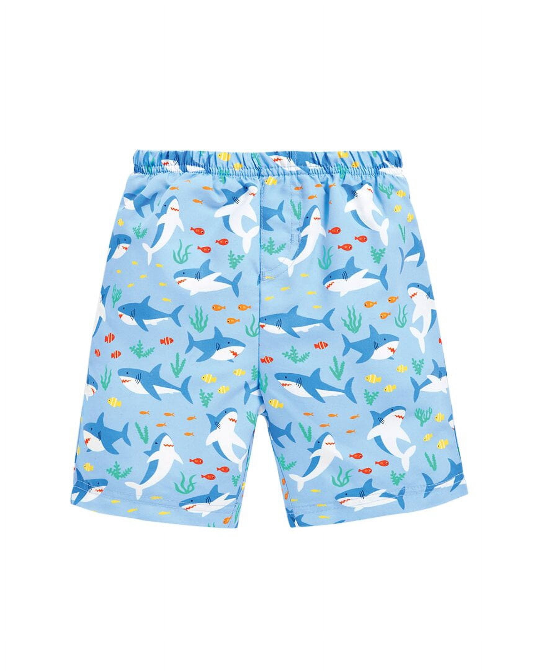 JoJo Maman Bébé boys Swim Short, 0-3 mths, Blue - Walmart.com