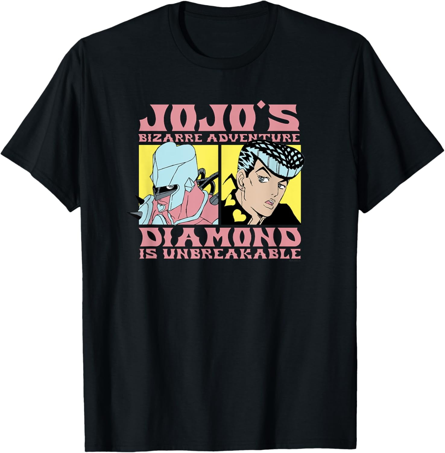 JoJo Part 4 Josuke And Shining Crazy Diamond Drawing Anime T-Shirt ...