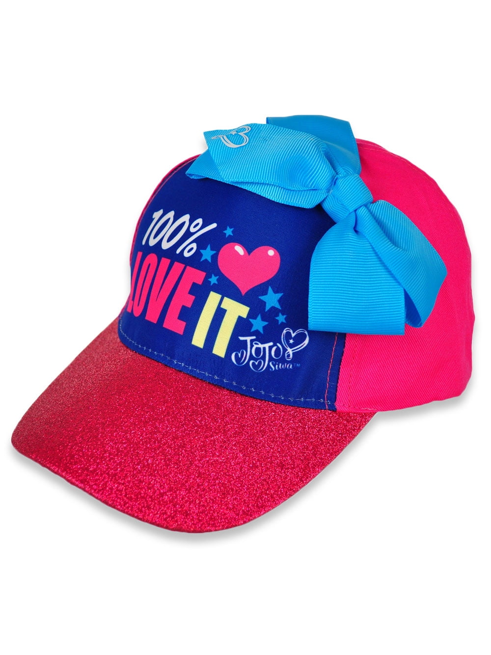 Jojo Siwa Baseball Cap (Youth One Size) - pink/multi, one size ...