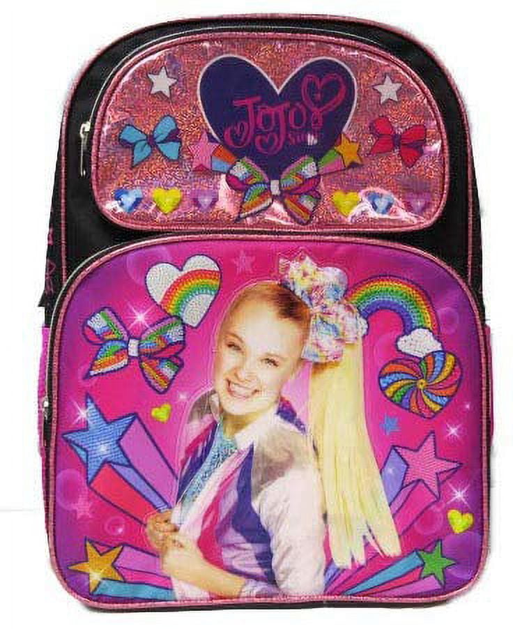 JoJo Siwa 16" Deluxe Backpack - Colourful Bow Collection - A19036 ...