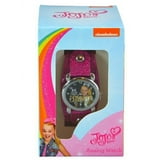 JoJo Siwa Analog Watch with Metal Face & Glitter Band in Window Box ...