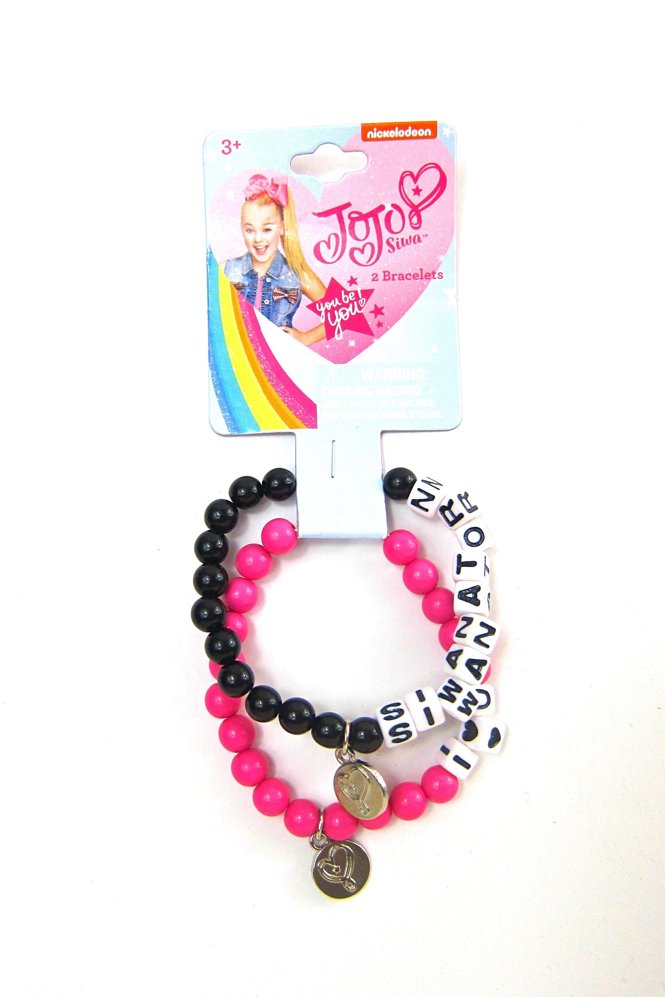 JoJo Siwa - Best Friend Forever (BFF) Beaded Word Bracelet - Walmart.com