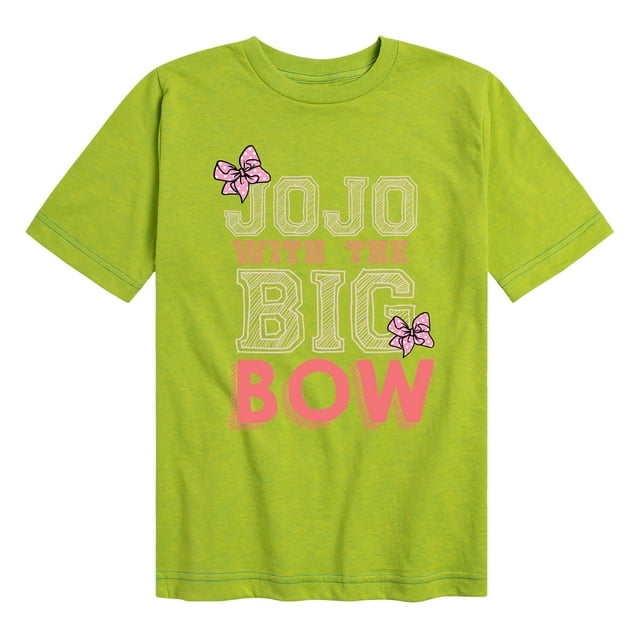 JoJo Siwa - Big Bow Jojo - Toddler And Youth Short Sleeve Graphic T ...