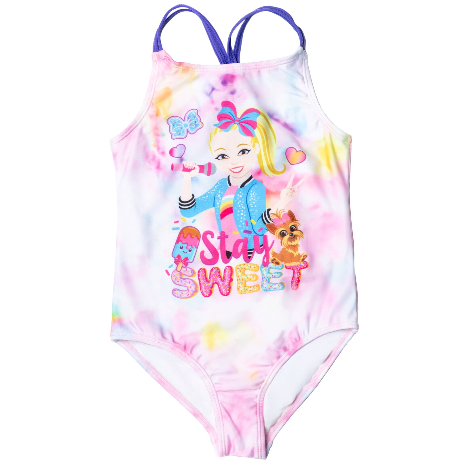 JoJo Siwa Big Girls One Piece Bathing Suit Little Kid to Big Kid ...