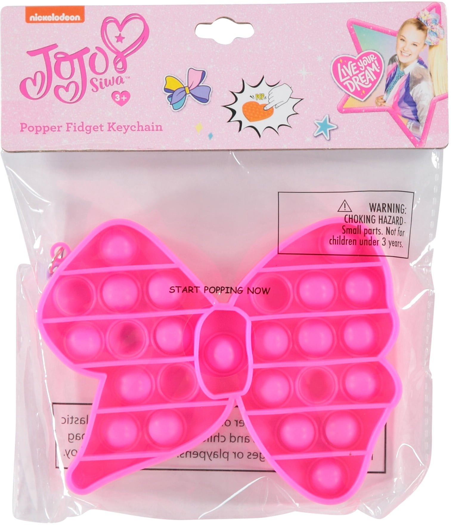 JoJo Siwa Bow Fidget Popper - Walmart.com