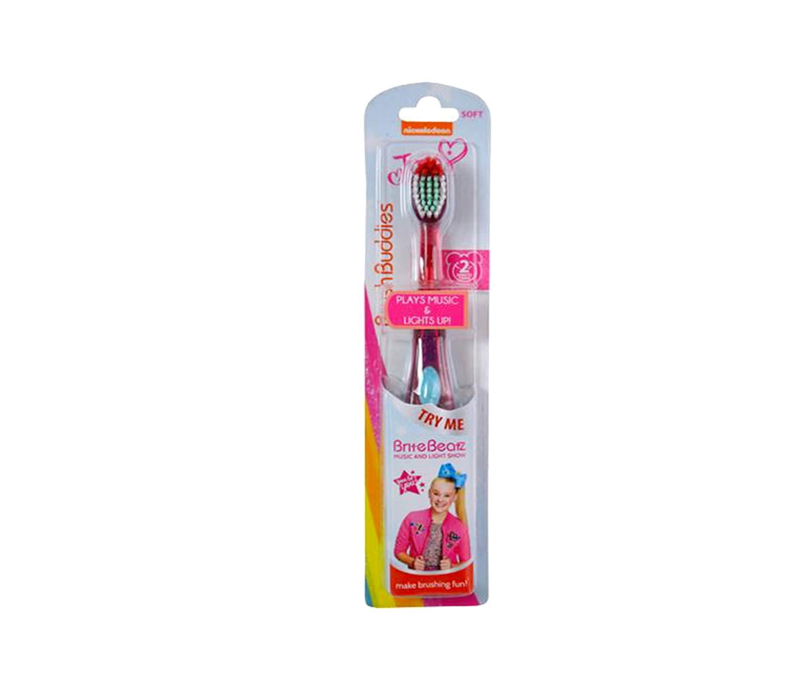 JoJo Siwa Kids Brite Beatz Toothbrush, Music Playing & Light Up ...