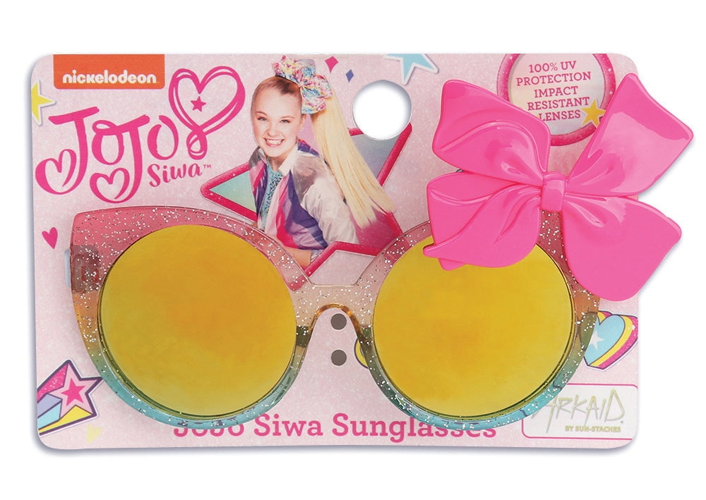 JoJo Siwa Cat Eye Bow Girls' Sunglasses - Walmart.com