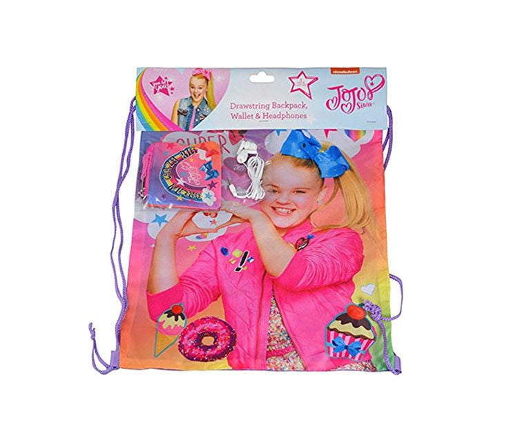 JoJo Siwa Nickelodeon Jojo Siwa Drawstring Backpack, Wallet and ...