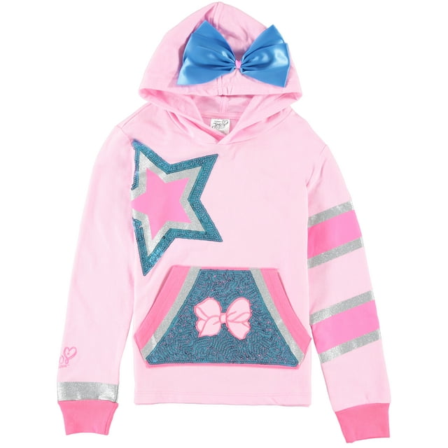 JoJo Siwa Girl's 3-Piece Hoodie, Sweatshirt and Jogger Clothing Set ...