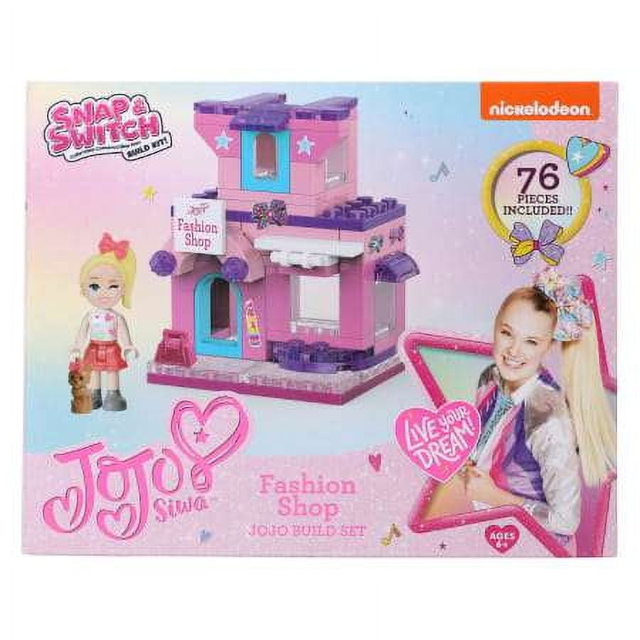 JoJo Siwa Snap & Switch Fashion Shop Construction Set - Walmart.com