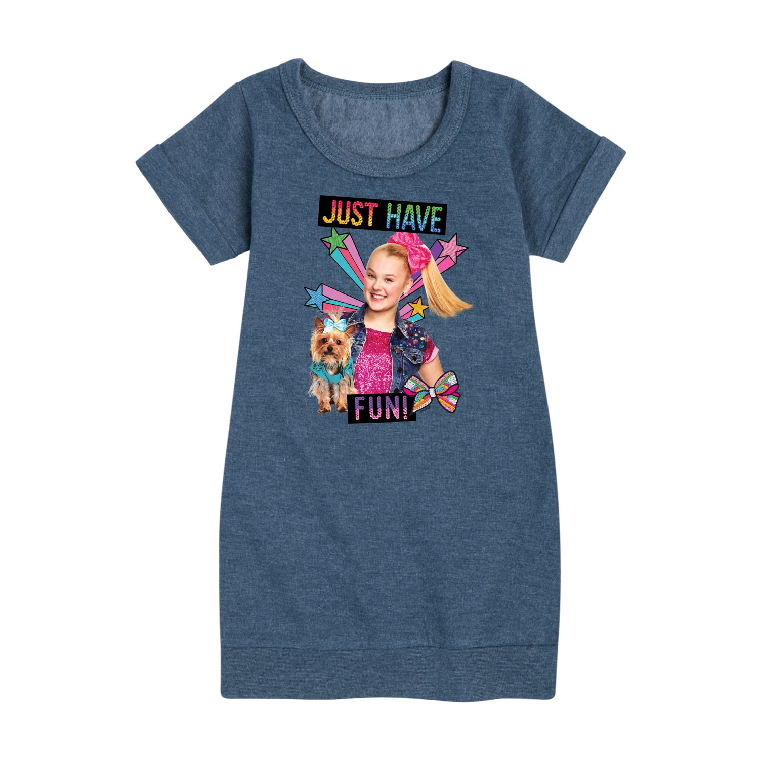 JoJo Siwa - Just Have Fun! - Toddler And Youth Girls Fleece Dress ...