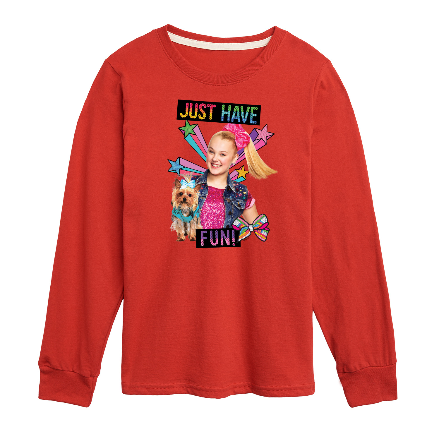 JoJo Siwa - Just Have Fun! - Toddler And Youth Long Sleeve Graphic T ...