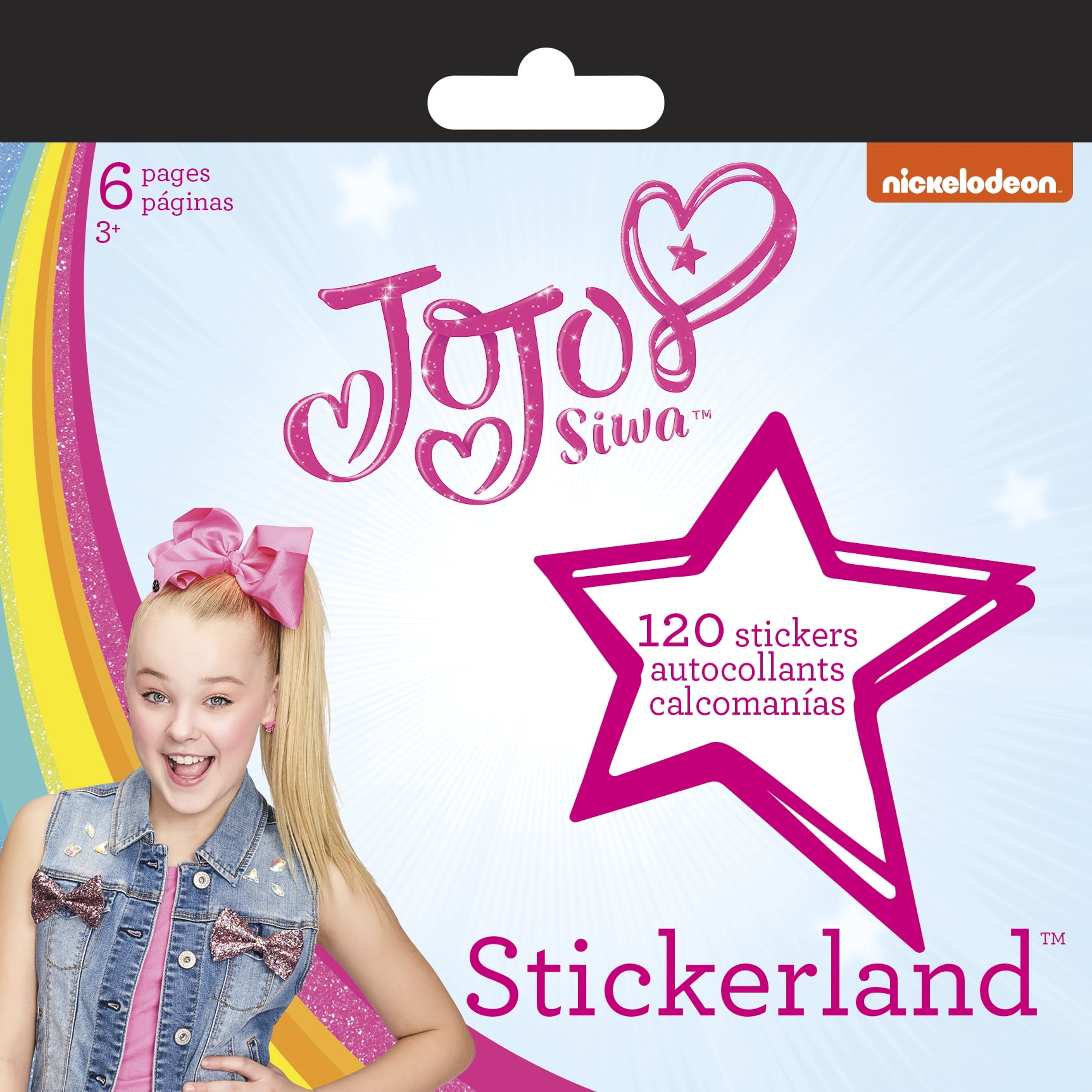 JoJo Siwa Mini Stickerland Pad - 6 page - Walmart.com
