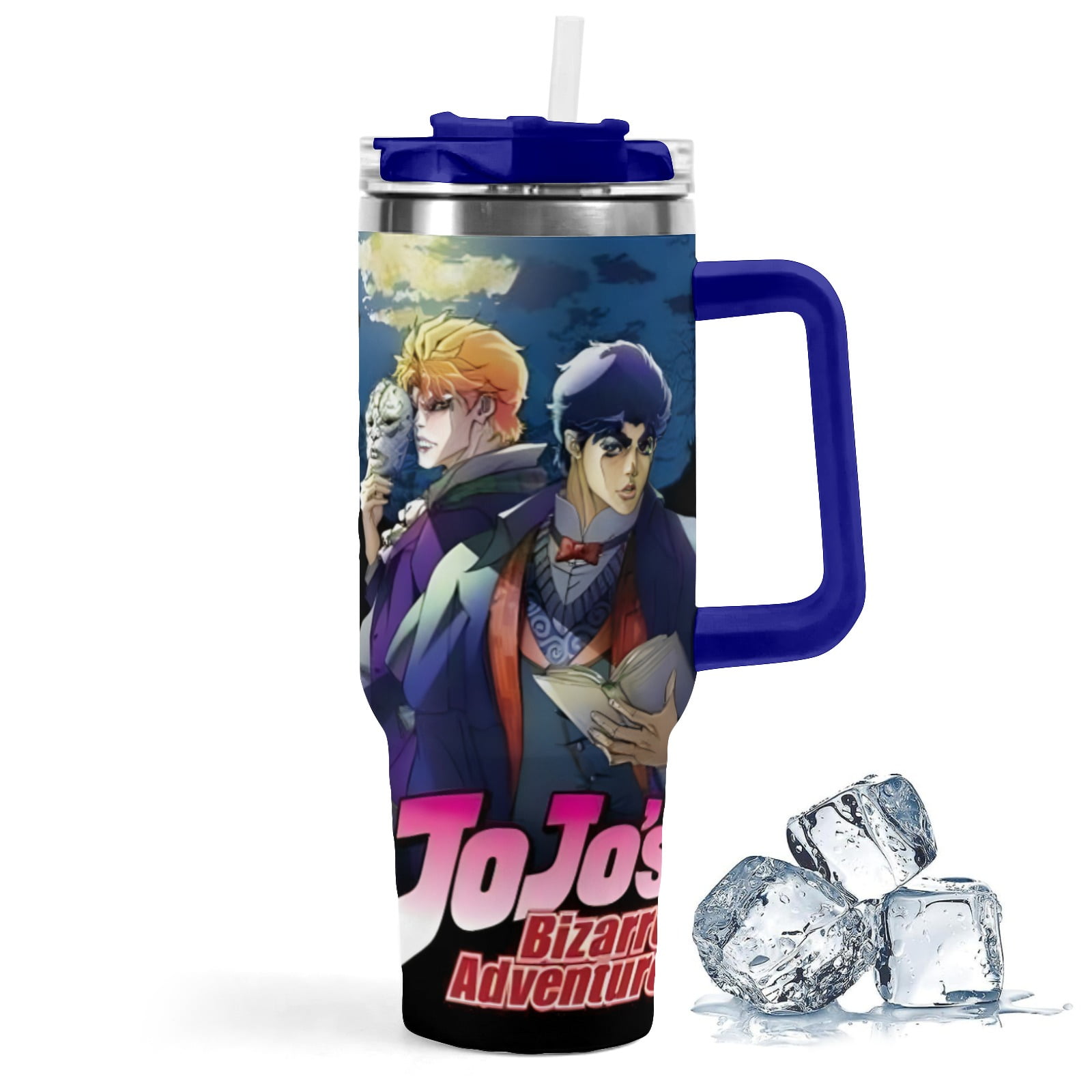 JoJo bizarre adventure Large capacity car cup has an iconic print, is ...