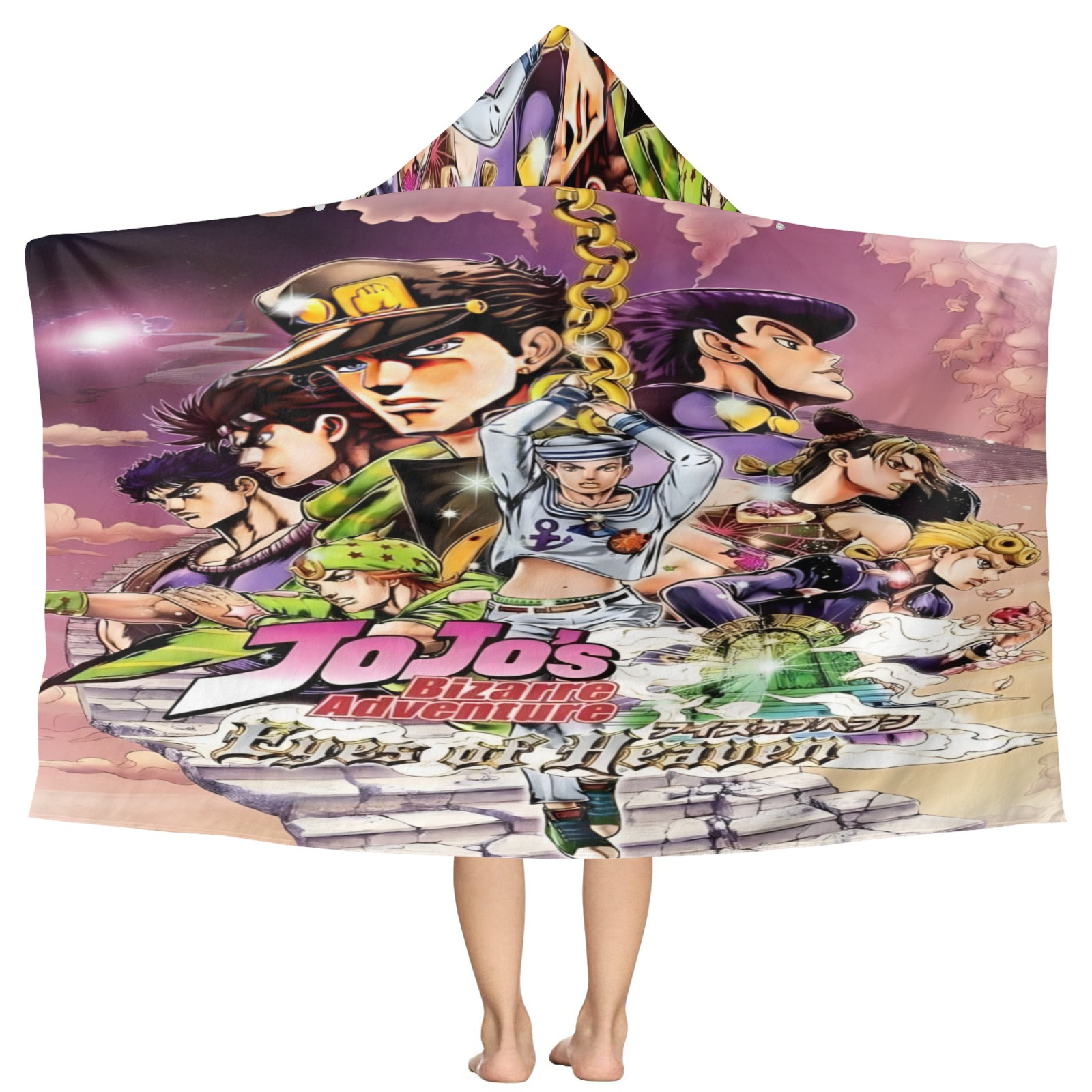 JoJo bizarre adventure beach Cape Towel: A versatile, soft, and ...