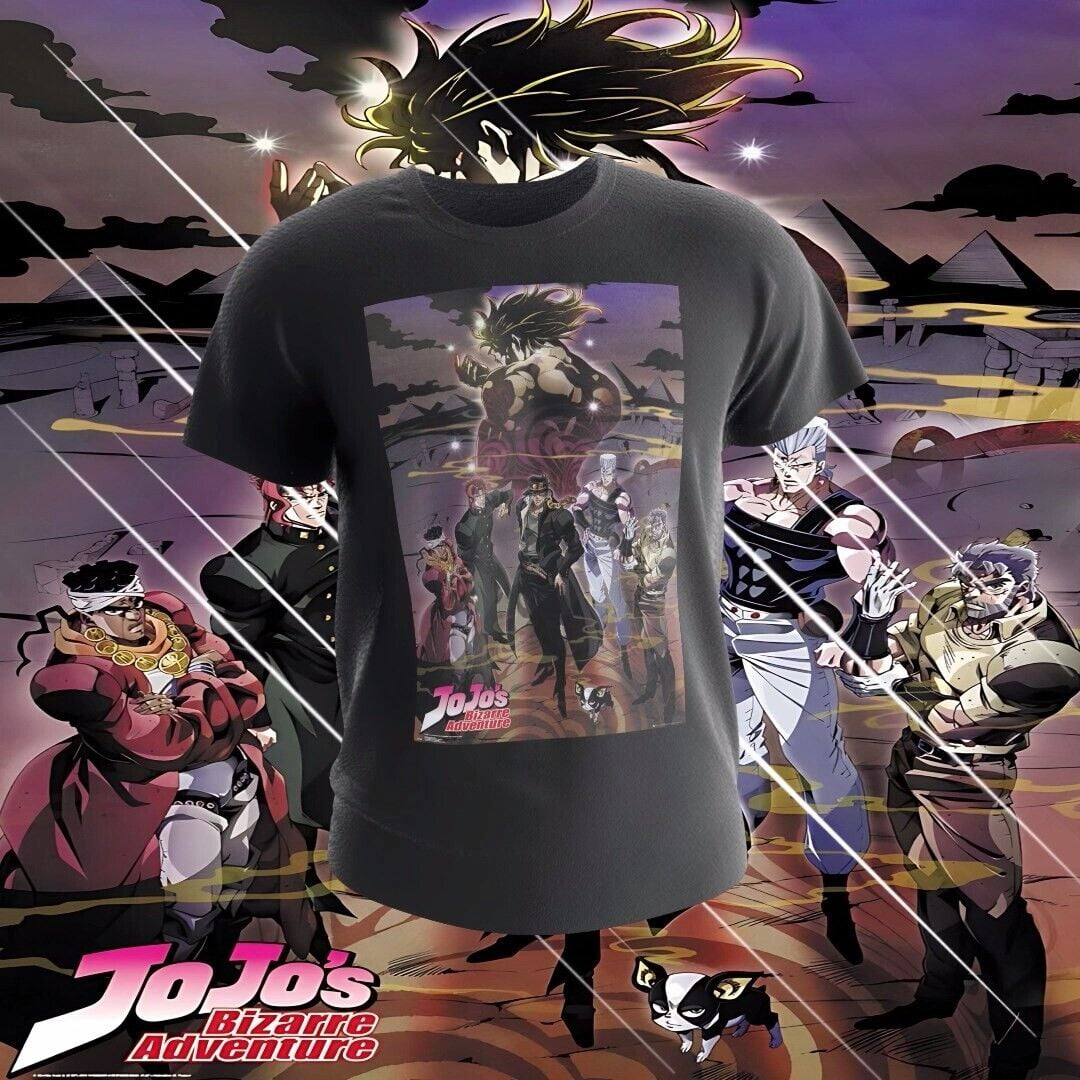 JoJo's Bizarre Adventure Anime Character Custom Graphic T-Shirt Gift ...