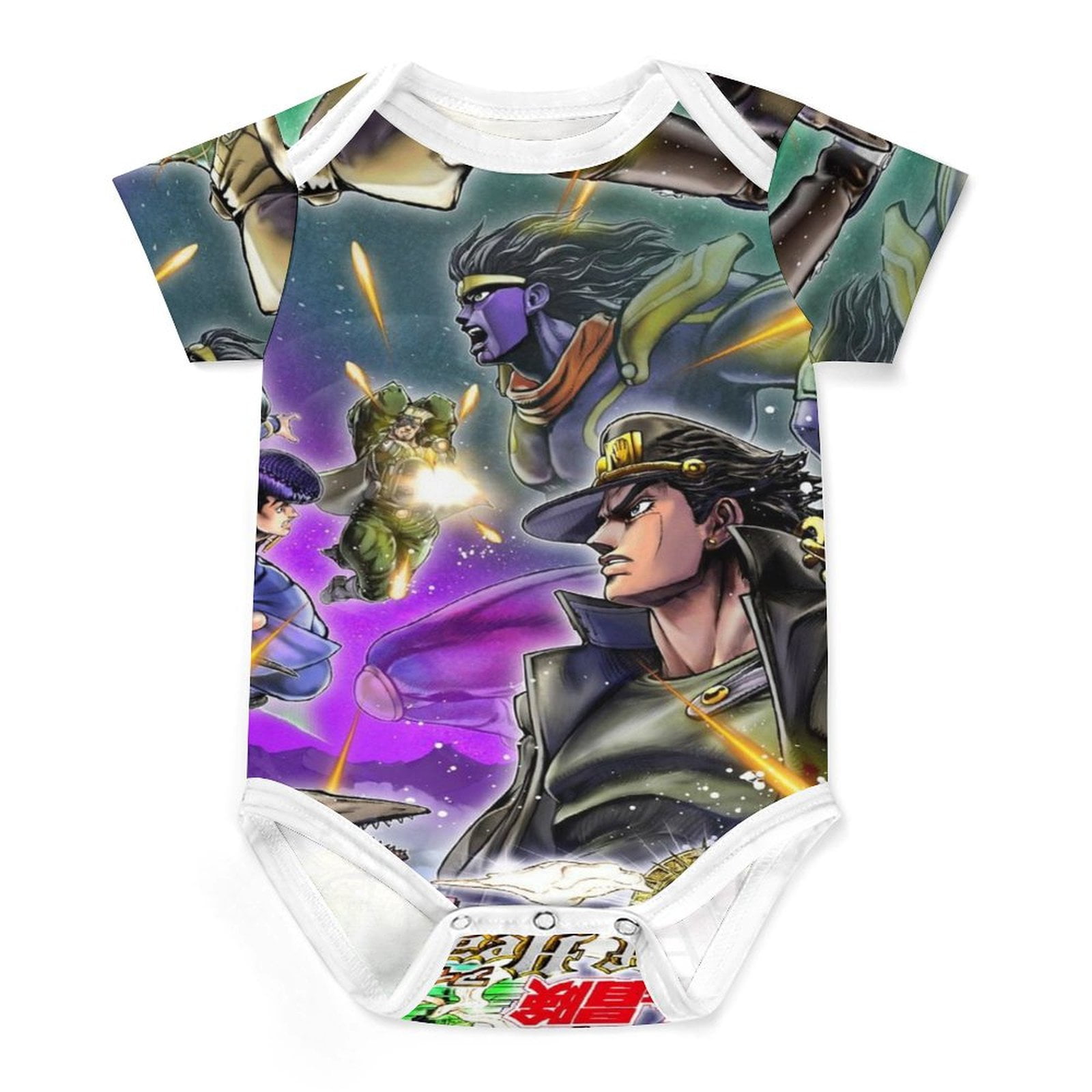 JoJo's Bizarre Adventure Baby Bodysuit Boy Girl Clothes Soft Newborn ...
